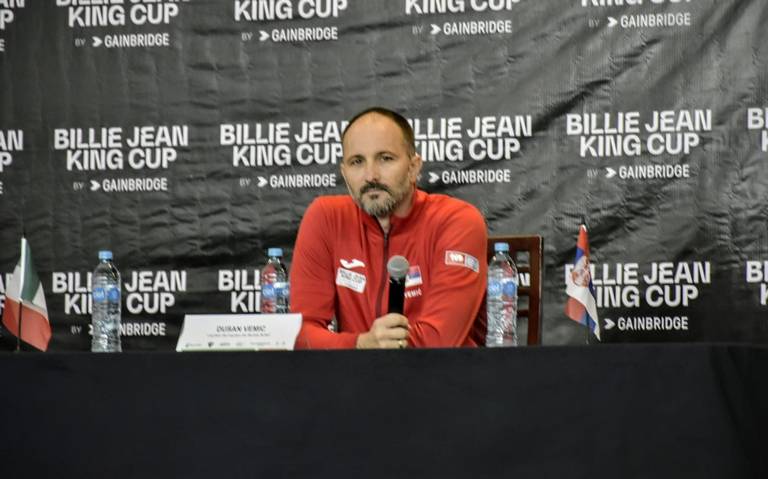 Serbia prepara sus encuentros ante México en la Billie Jean King Cup ...